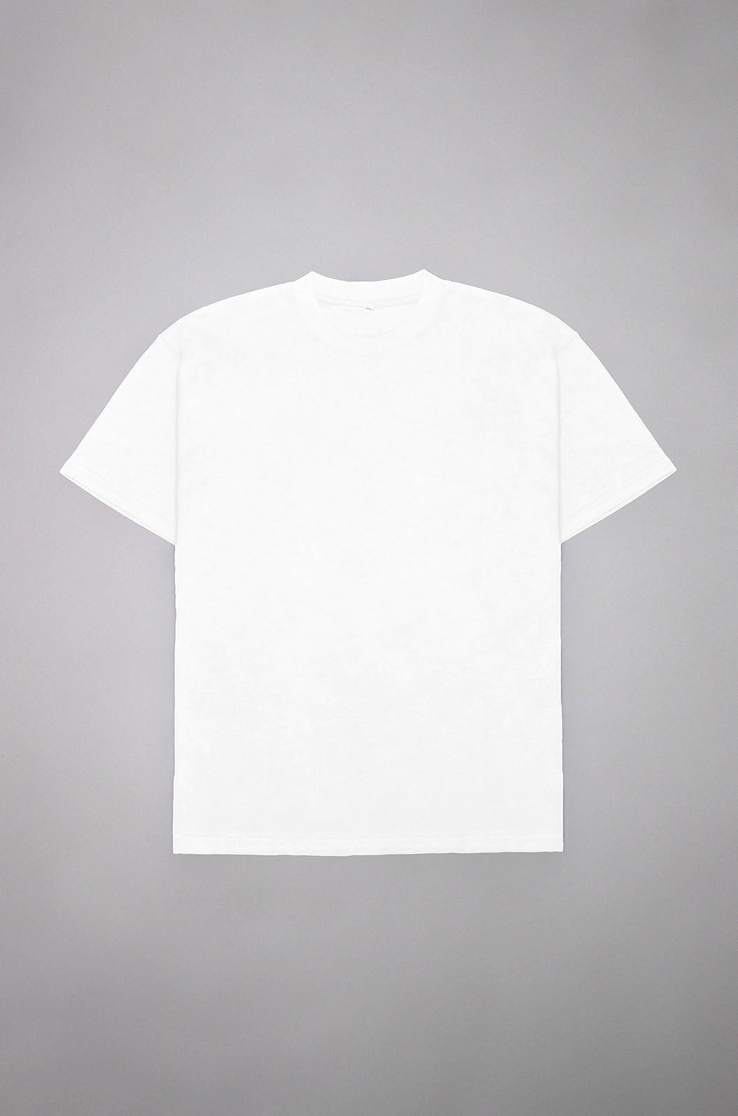 Playera Semi Oversize Blanca Gramaje 280